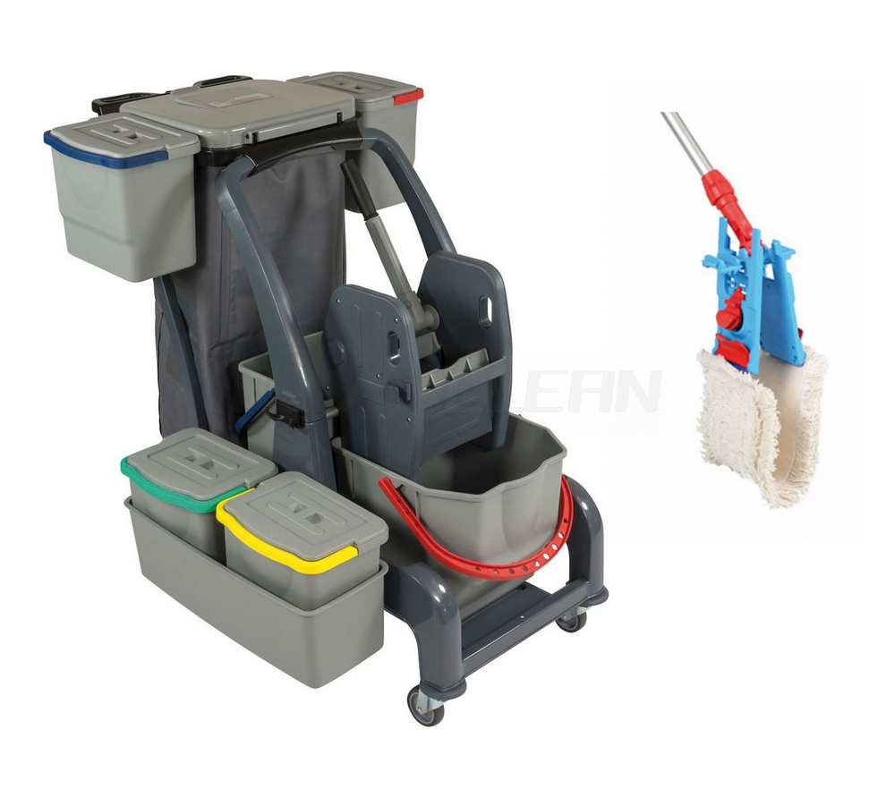 Upratovací PROFI set - vozík PROFICART L + komplet PROFI mop | Motory ...